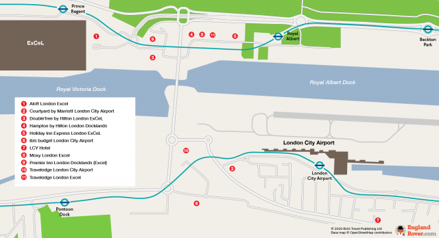 London City Airport (LCY) in London | englandrover.com