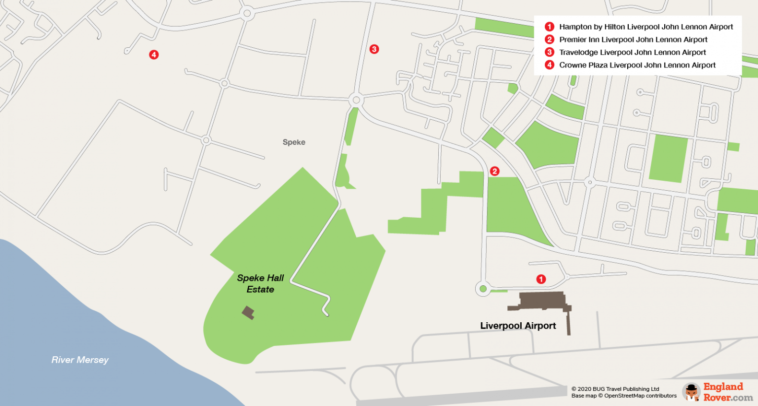 Liverpool John Lennon Airport (LPL) | englandrover.com