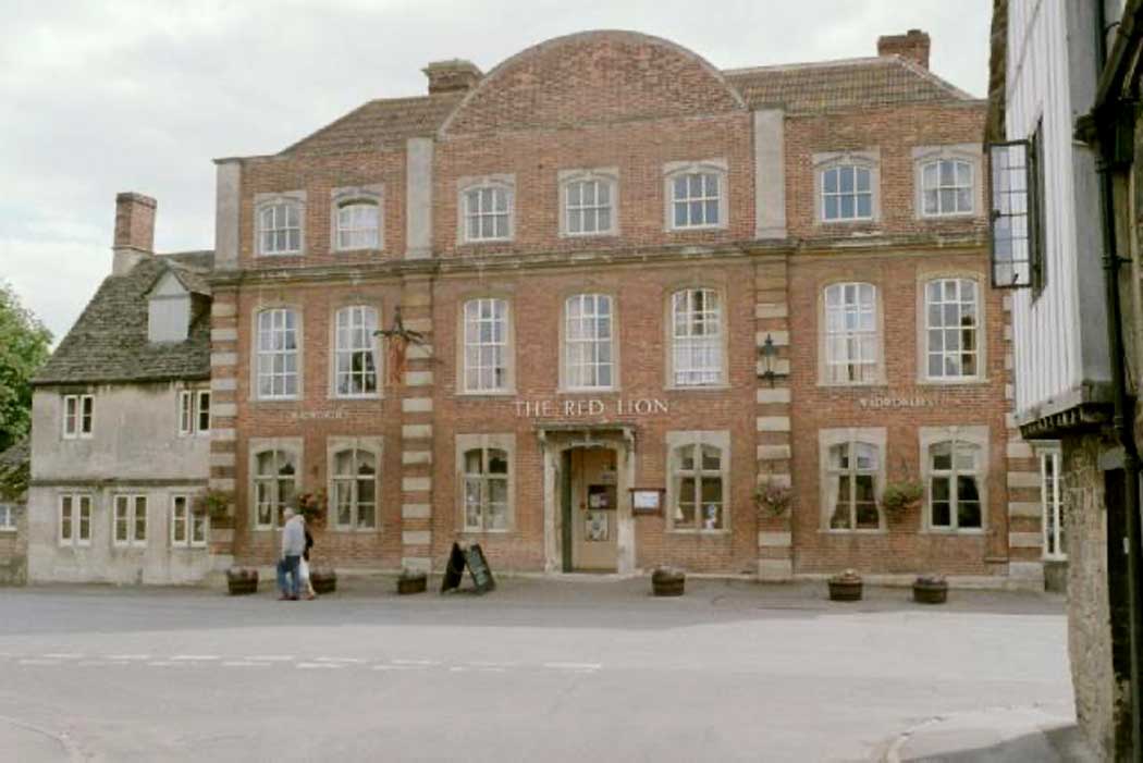 The Red Lion Inn In Lacock Wiltshire