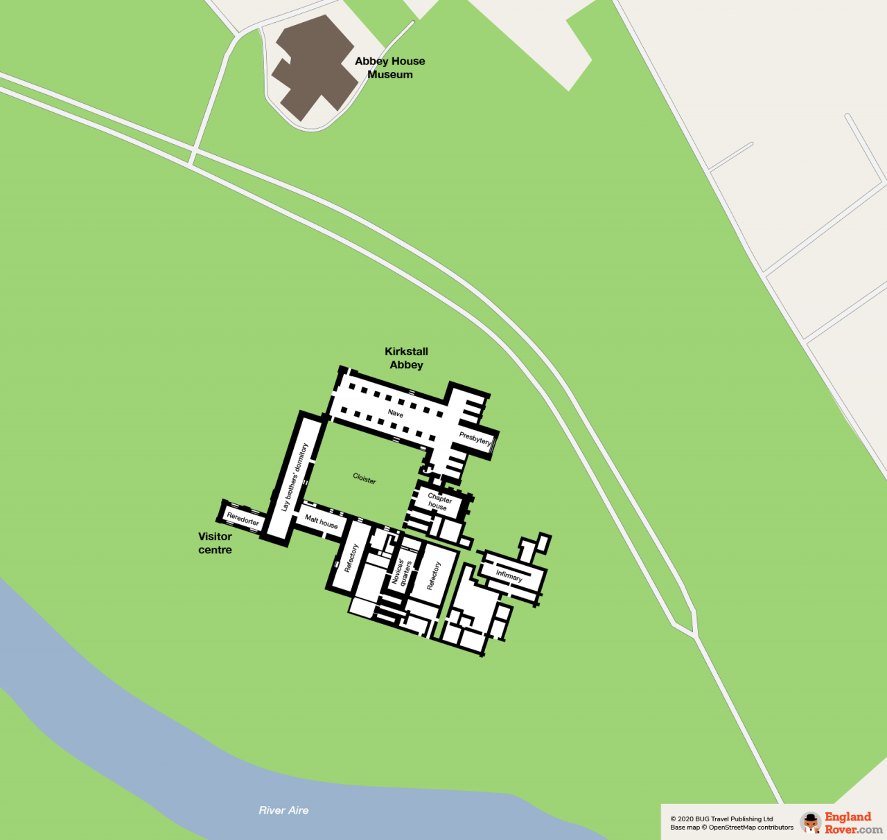 Visiting Kirkstall Abbey in Leeds | englandrover.com